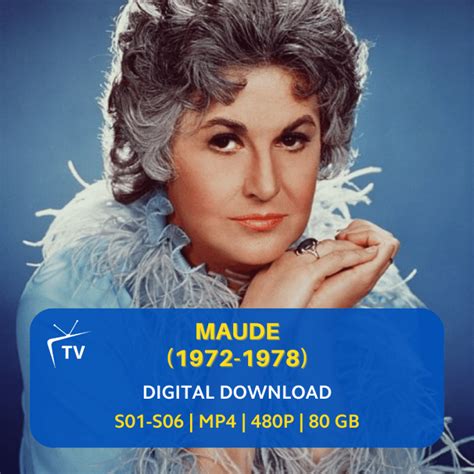 Maude 1972 Classic Tv Show Groundbreaking Sitcom Bea Arthurs