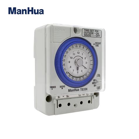 Manhua Tb35n Innovative Product 12 Volt Dc Cycle Timer Switch Time