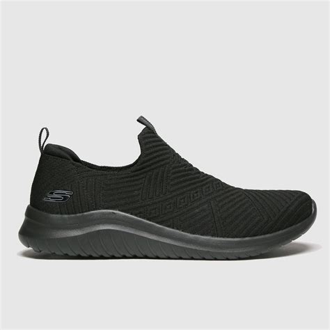 Skechers Black Ultra Flex 20 Trainers Shoefreak
