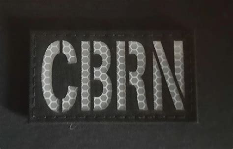 Cbrn 90x50 Police Laser Cut Patch