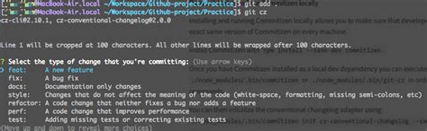 Git Commit 规范化处理工具 Commitizen • Xuers Blog