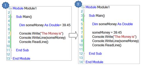Ex08 การประกาศตัวแปร Declare Variables ~ Sourcecode Examples