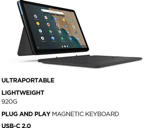 Lenovo Ideapad Duet I In Laptop Intel Celeron Gb Emmc Grey Vextra Tv World