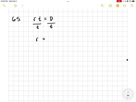 SOLVED Solve For The Indicated Variable Solve For B H A B