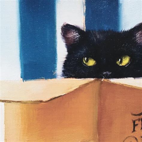 Giclée After Lucia Heffernan Cat Burglar Ebth