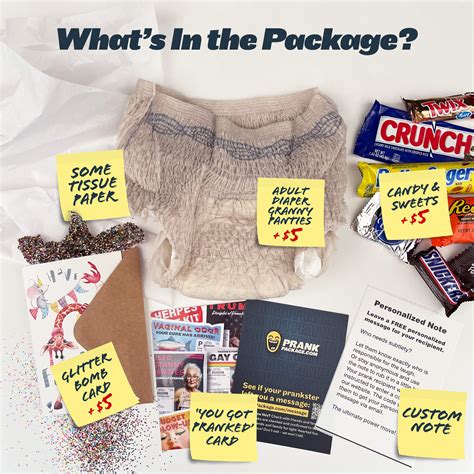 Send A Used Granny Panties Prank Package Prank Mail