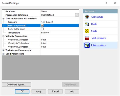 SOLIDWORKS Flow Simulation Calculation Of Hydrostatic Pressure