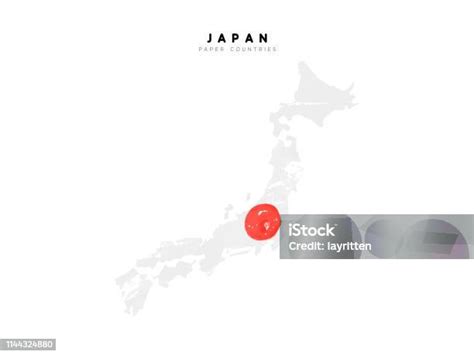국가의 국기와 일본 상세한 지도 국기에 수채화 물감 페인트 색상에 그려진 0명에 대한 스톡 벡터 아트 및 기타 이미지 0명 개념 국가 관광명소 Istock