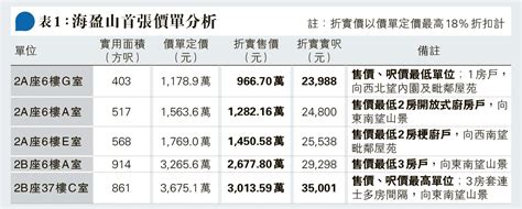海盈山均呎28萬 港島南岸首批最低 首推88伙 1房折實967萬入場 20230705 經濟 每日明報 明報新聞網