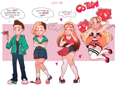 Img Mtf Tg Sequence Cheerleader By Lali Yah Scrolller