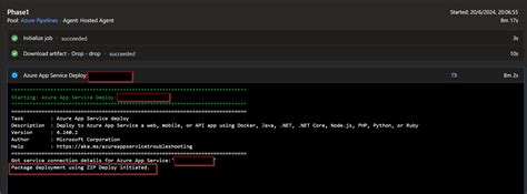 Asp Net Core Azure Devops Release Stuck But Deployed Stack Overflow