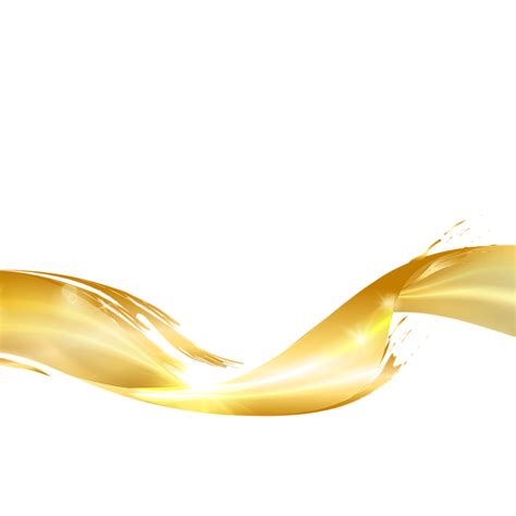 摄图网402033319金色渐变曲线丝带（企业商用）