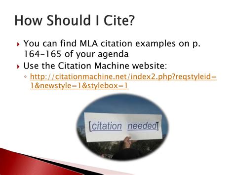 PPT MLA Citation PowerPoint Presentation Free Download ID 2830815
