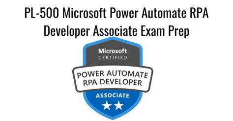 Master Microsoft Power Automate Rpa Development Tertiary Courses Singapore