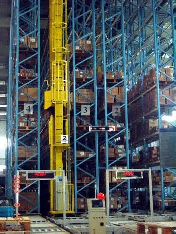 As RS Rack High Density Warehouse Racking Automatic Storage Rack With Shelving Rack AS RS