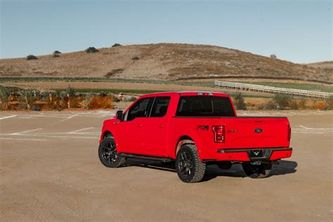 Epic Red F 150 Goes Well With Custom Wheels Gallery