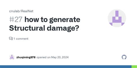 How To Generate Structural Damage Issue 27 Cnulab RealNet GitHub