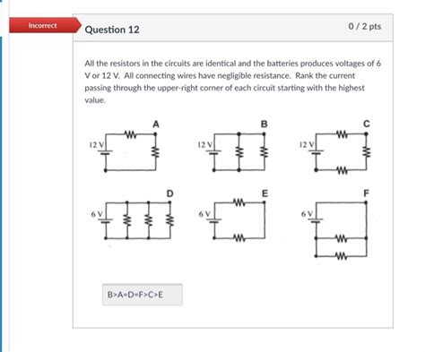 Solved All The Resistors In The Circuits Are Identical And