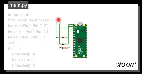 Ejercicio 4 Parte 2 Micropython Wokwi Esp32 Stm32 Arduino Simulator