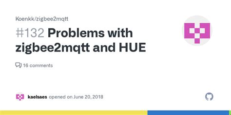 Problems With Zigbee Mqtt And HUE Issue Koenkk Zigbee Mqtt GitHub