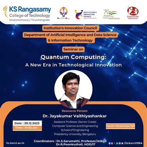 Quantumcomputing Techinnovation Futuretech Iic Ksrct