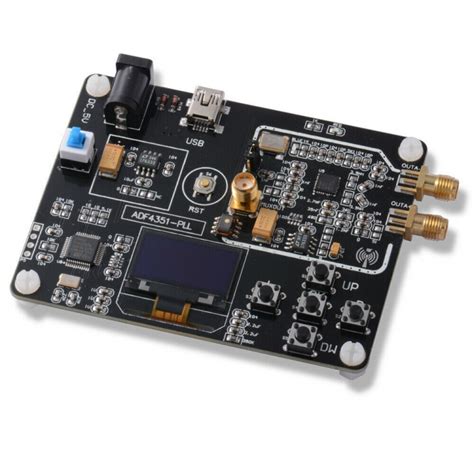 35mhz 4400mhz Rf Signal Generator Adf4351 Module Sweep Frequency Generator Pll With Oled Display