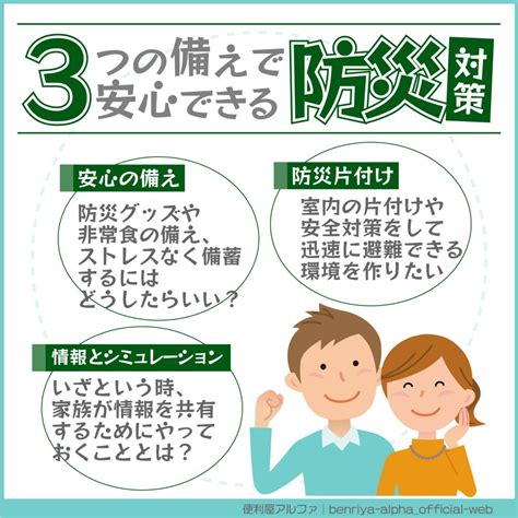 【家族でできる防災への備え】防災片付けで安全対策｜ストレスのない防災グッズや非常食の備え方｜情報収集とシミュレーション さいたま市・上尾市