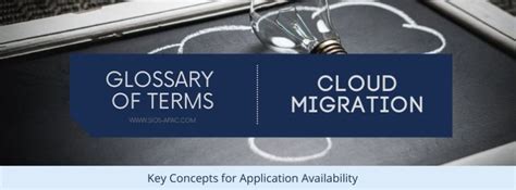 Glossary Cloud Migration Sios Sanless Clusters