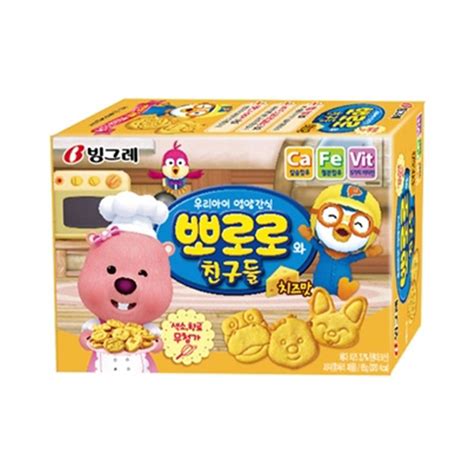 빙그레 뽀로로와친구들치즈맛65g 배민 장보기∙쇼핑
