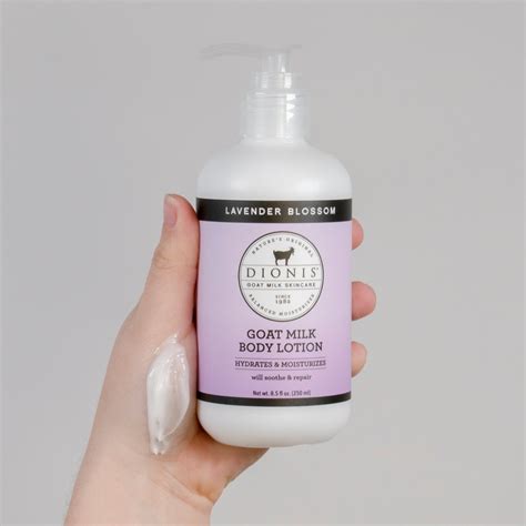 Lavender Blossom Goat Milk Body Lotion • 85 Oz • Dionis Goat Milk