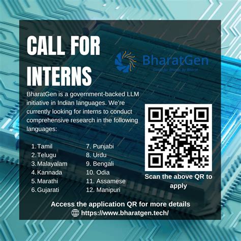 Calling For Remote Internships At Iim Indore Bharatgen Is A Government Backed Llm Initiative In