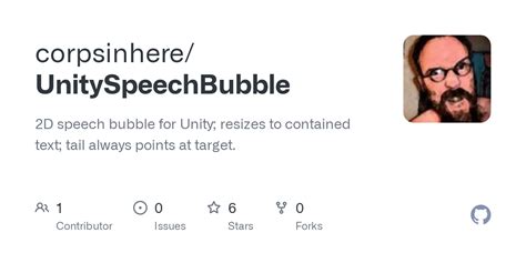 GitHub Corpsinhere UnitySpeechBubble D Speech Bubble For Unity Resizes To Contained Text