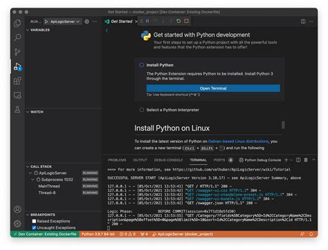 Failing To Load Python Extension In Remote Container · Issue 5663