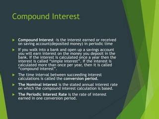 Compound Interest PPT