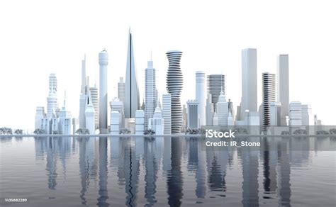 3d 렌더링 일러스트 레이 션 텍스트를위한 공간이있는 추상적 인 기술 배경 초현대적에 대한 스톡 사진 및 기타 이미지 초현대적 스카이라인 계획 Istock