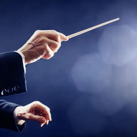 Orchestra Conductor Hands Stock Image Everypixel