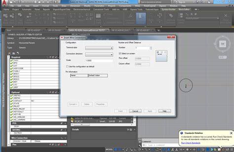 Unable To Insert Wire Connections Autodesk Community