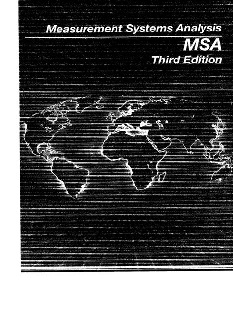 Measurement Systems Analysis 3rd Edition Pdf