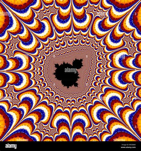 The Mandelbrot Set Contains An Infinite Number Of Smaller Copies Of Itself Surrounded By