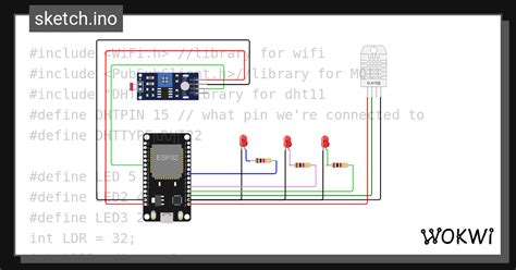 iot based weather adaptive street lighting system wokwi esp32 stm32