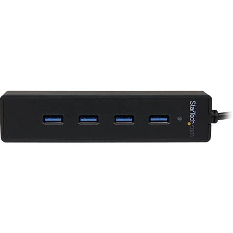 Best Buy Startech Com Port Usb Hub Black St Pbu