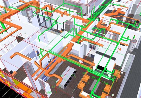 Bim Coordination Services Usa And Texas Mep Design And Construction
