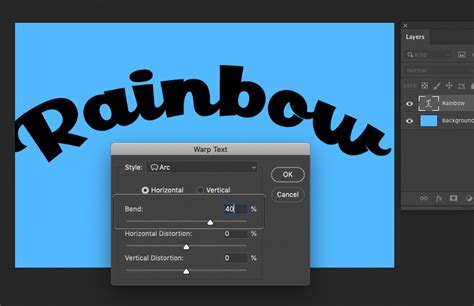 How To Create A Cartoon Rainbow Text Effect In Photoshop Envato Tuts