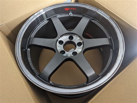 19 Inch Double Pressed Graphite Rays Engineering Volks Racing Te37sl Hausofwheels