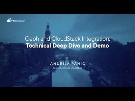 Apache Cloudstack On Linkedin Ceph And Cloudstack Integration Technical Deep Dive And Demo