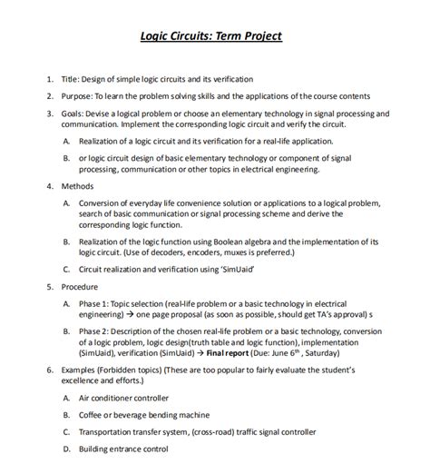 logic circuits term project 1 title design of
