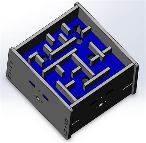 Github Yardimlilaser Cut Arduino Marble Maze A Laser Cut Design And