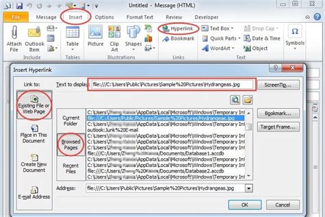 2 easy ways to attach folders to emails as hyperlinks