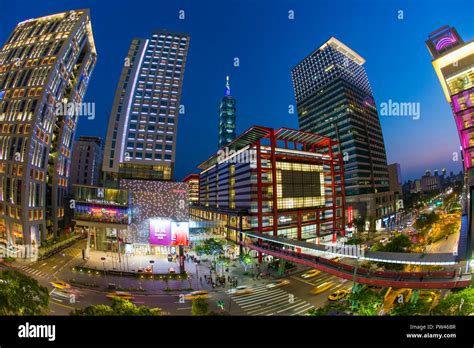 Taiwan Taipei Xinyi Downtown District The Prime Shopping And