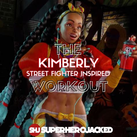 Kimberly Jackson Street Fighter Workout Train To Become Ninjastar